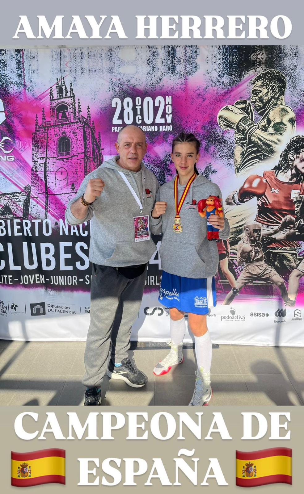 Amaya Herrero, joven promesa de Aranda Box, se proclama campeona de ...
